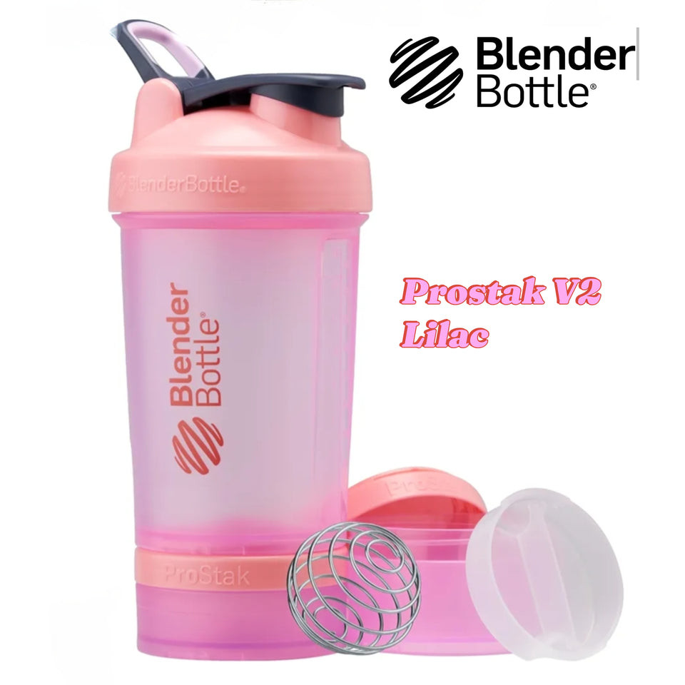 Prostak Blender Bottle V2 22oz Capacity with Pill Box - Lilac | Shopee ...