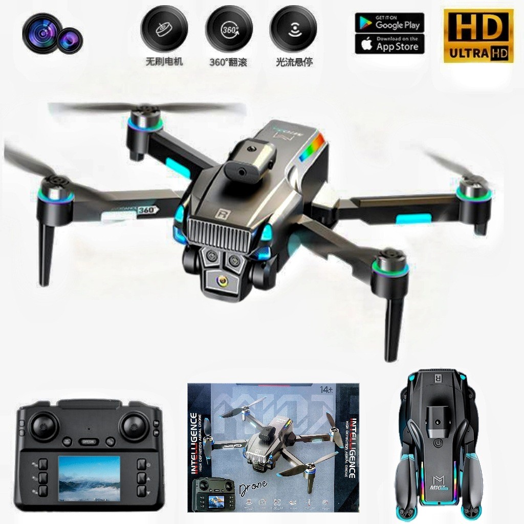 [2025] Dron Produk Baharu Merentas Sempadan M107 Pengelakan Halangan Aliran Optik Tanpa Berus HD ...