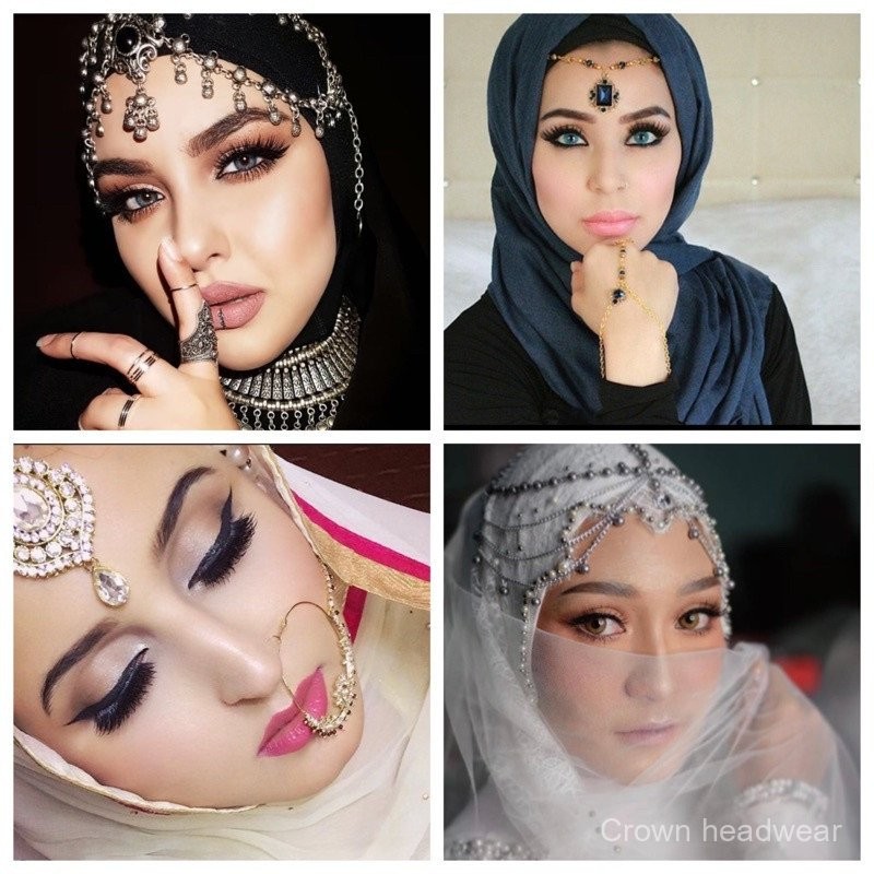 Headchain Arabian headchain Bollywood Arab Arabian theme Bollywood ...
