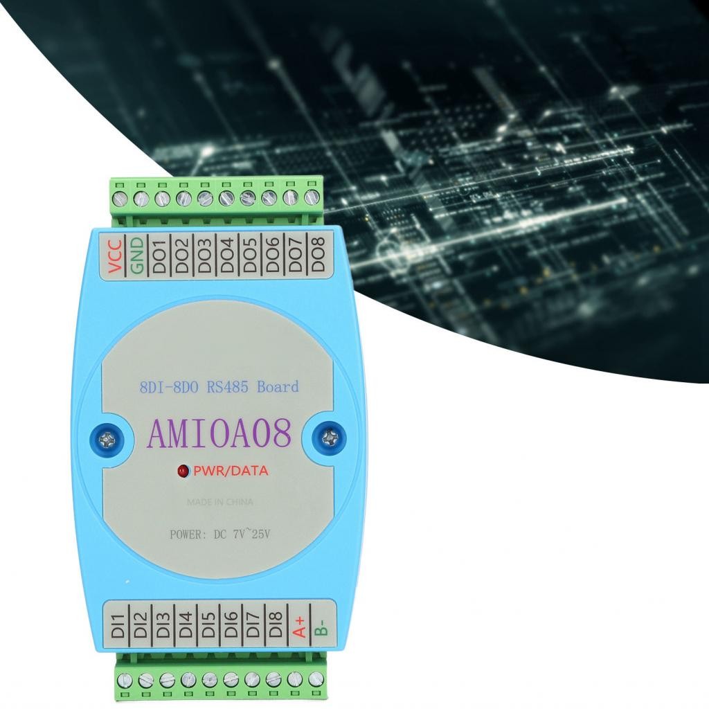 Soxii Optocoupler Isolation Control Panel Anti Thunder 8DI 8DO 8 Channel Digital Input Module ...