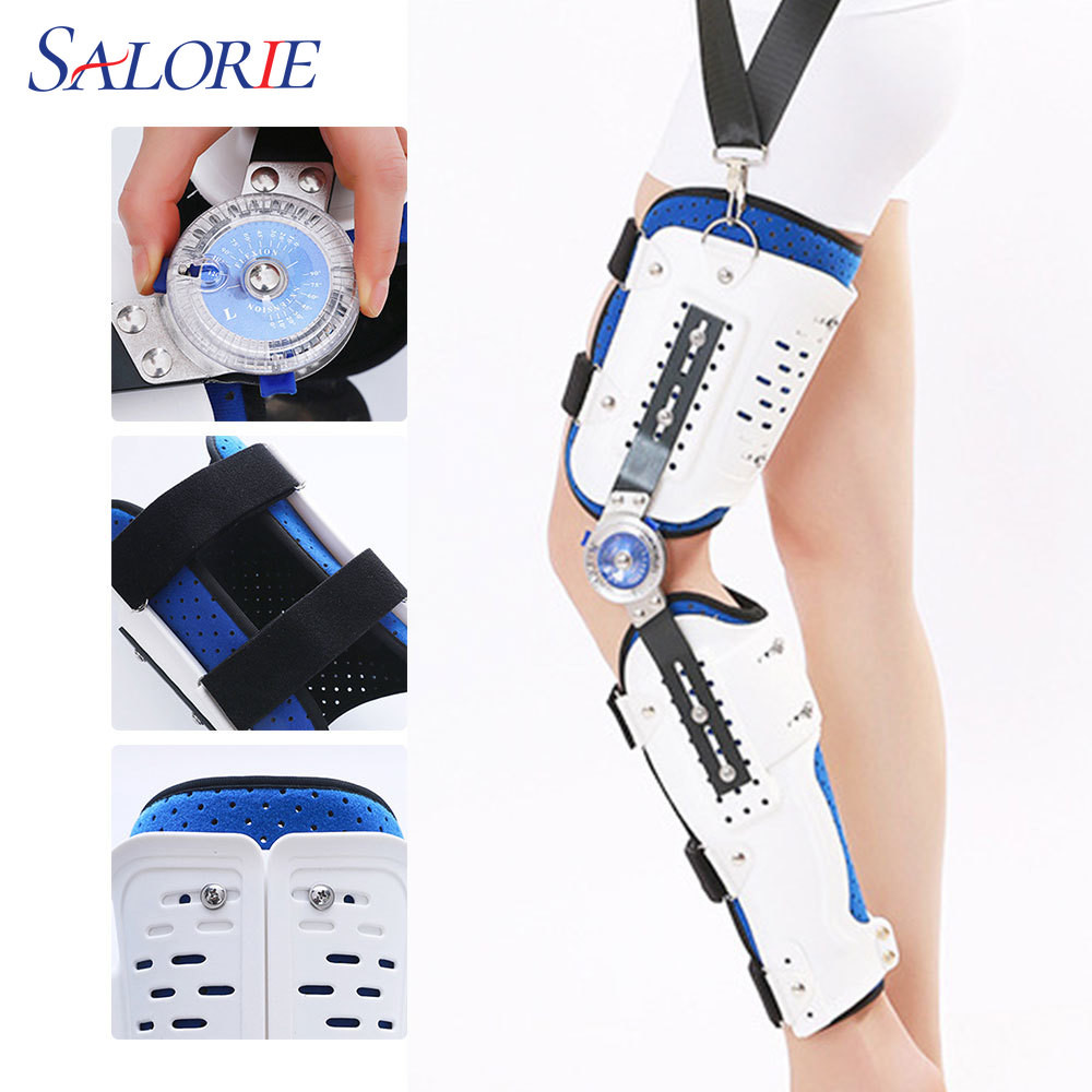 Knee Ankle and Foot Joint Fixation Brace Lower Extremity Knee Calf ...