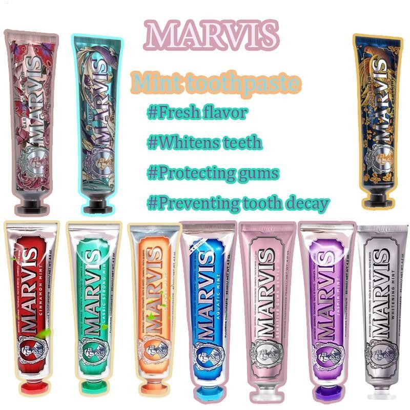 Marvis Mint Jasmine toothpaste refreshes the breath whiten teeth ...