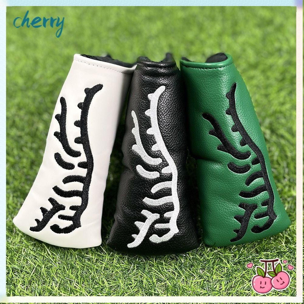 CHERRY Mallet Half-Moon Putter Cover, Leather Waterproof Blade Putter ...