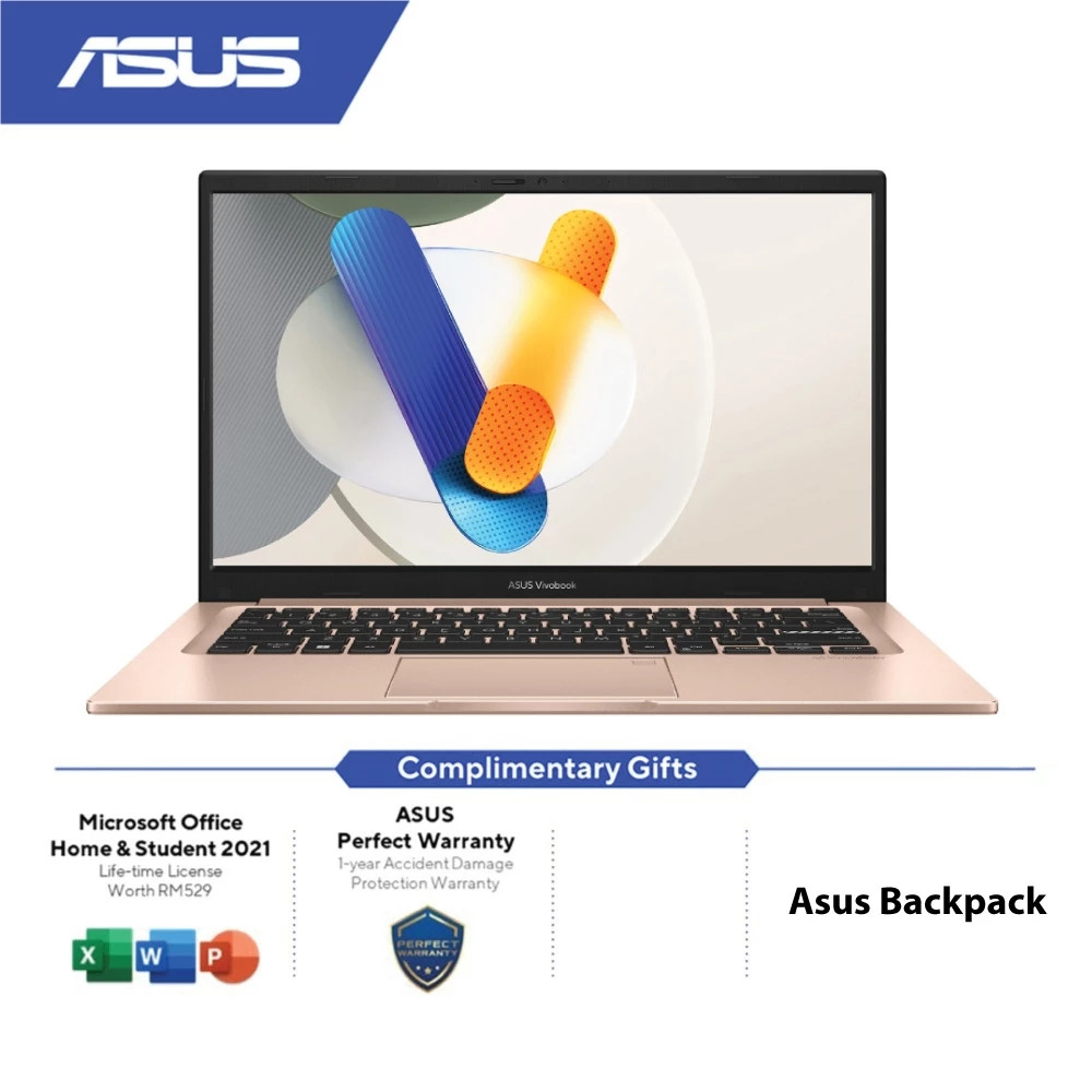 Asus VivoBook 14 A1404V-APB007WSM - Quite Blue /APB008WSM - Terra Cotta ...
