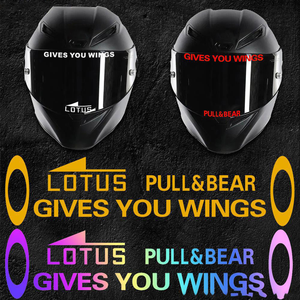 Laser Cutting Sticker Rainbow Reflective Stickers For Motorcycle Helmet ...