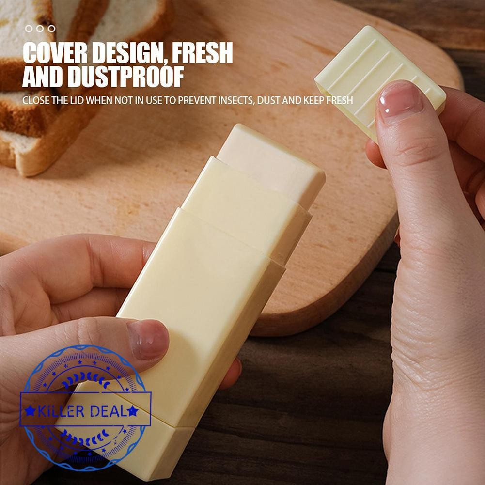 Butter Stick Holder Spreader Storage Container Corn Pancakes Waffle ...