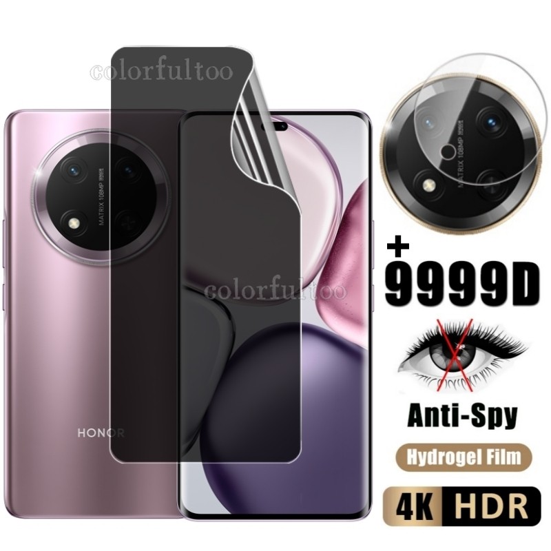 Honor X9C 5G 2in1 Anti-Spy Privacy Hydrogel Film For Honor X9c X9b X9a X 9b X 9C HonorX9C 5G ...