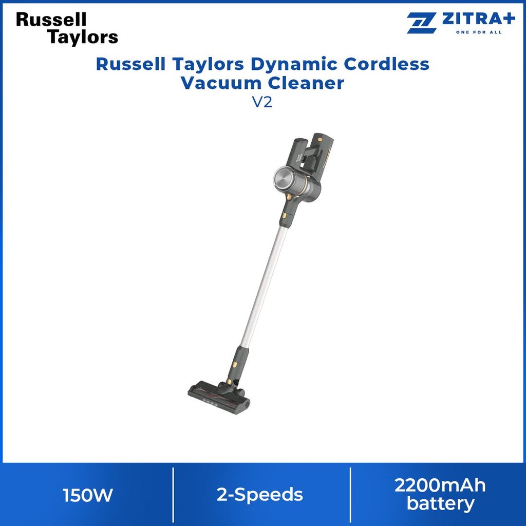 Russell Taylors 150W Dynamic Cordless Vacuum Cleaner V2 | Powerful DC ...