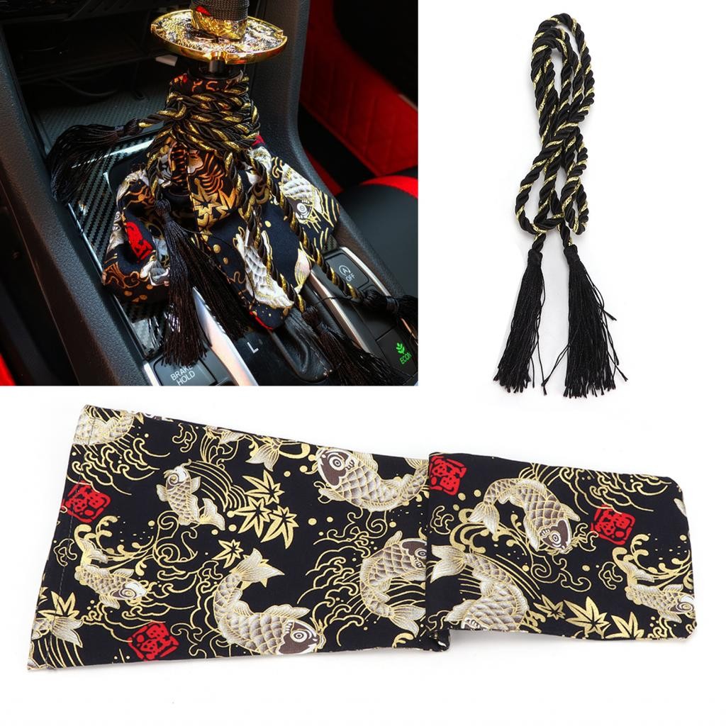 Gear Shift Dust Cover Boot Car Modification Universal for JDM Style ...