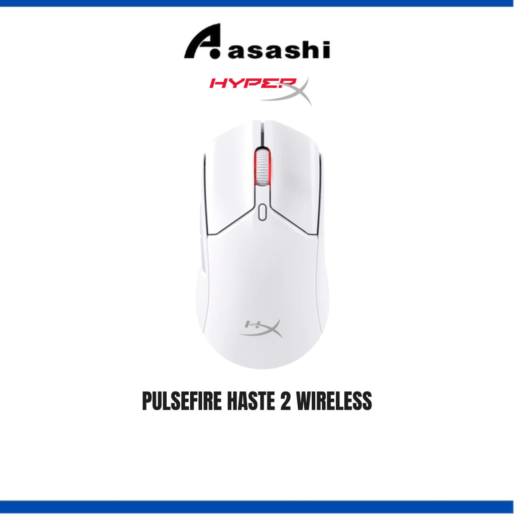 HyperX Pulsefire Haste White Wireless Gaming Mouse 2 | Shopee Malaysia