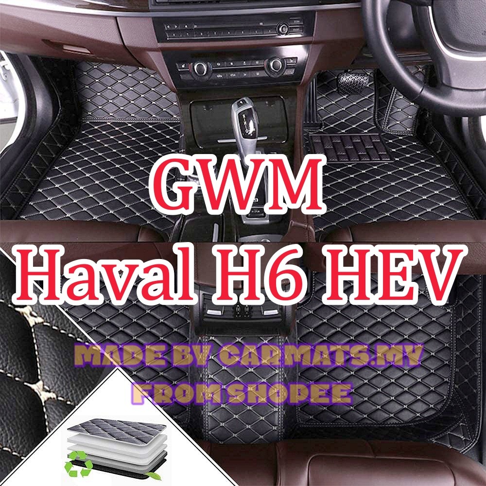 [Ready Stock]Custom Fit For GWM Haval H6 HEV Car Floor Mats Deep Dish ...