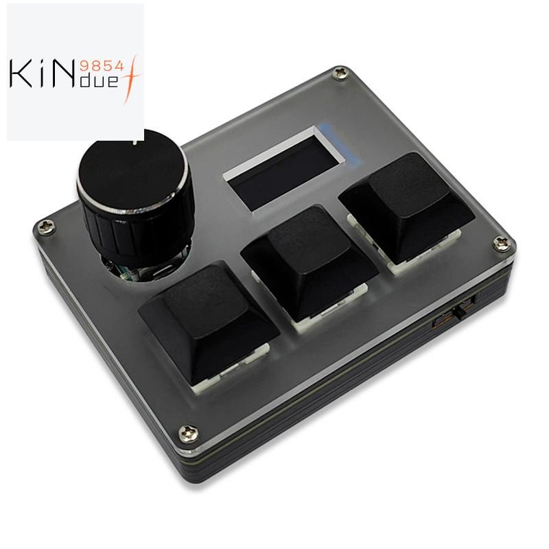 3-Key Wired Custom Keyboard Blue Axis Switch OSU Gaming Keyboard with ...