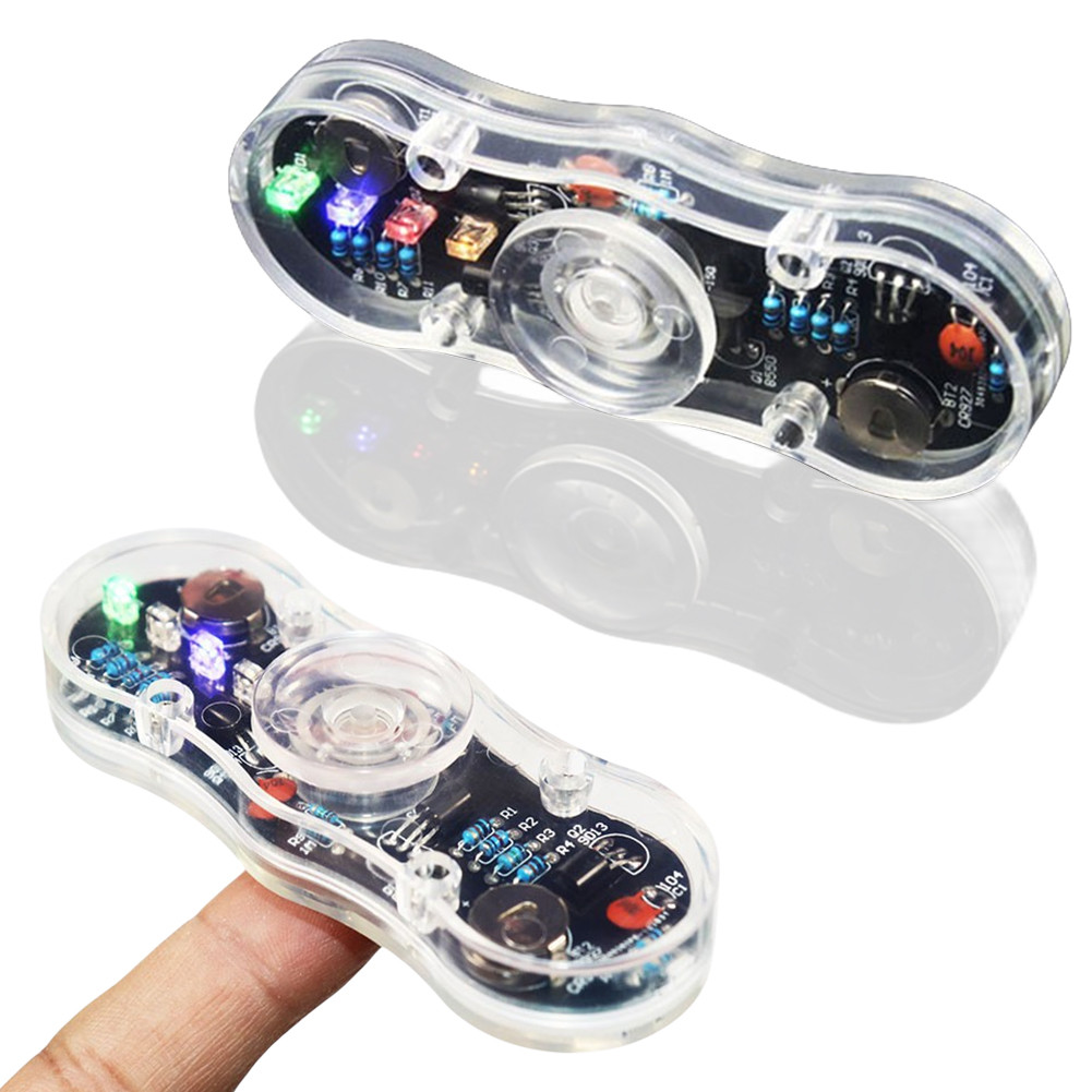 keepdreaming LED Rotating Gyroscope DIY Kit SMD Soldering POV Rotation ...