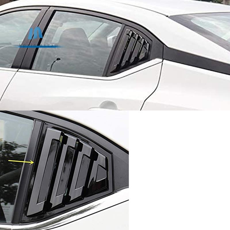 Car Rear Window Blinds Triangular Window Protection Covers Trims Panel ...