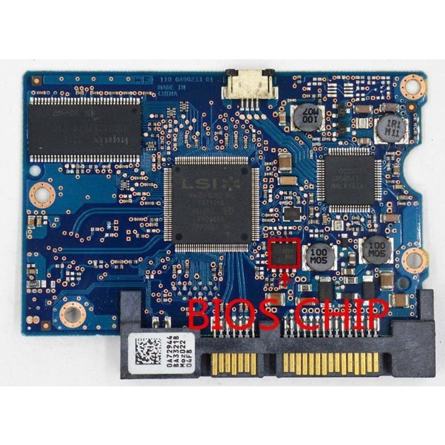 Hitachi Desktop Hard Disk PCB Board 110 0A90233 01 1pcs | Shopee Malaysia