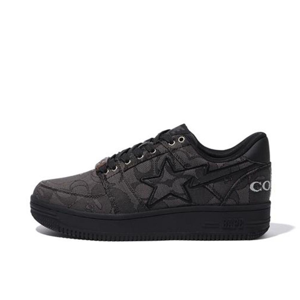 COACH × A BATHING APE®︎ WMNS BAPE STA Black Unused | Shopee Malaysia