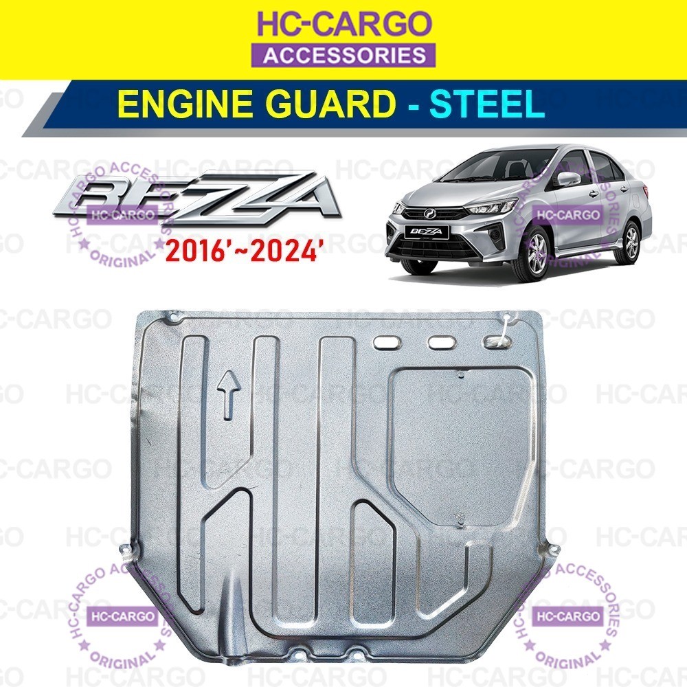 PERODUA BEZZA 2016 - 2024 Metal Shield Engine Guard Under Lower Cover Protection Skid Plate Car ...