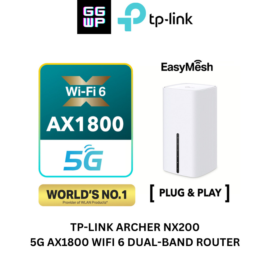 TP-Link Archer NX200 5G AX1800 Wireless WiFi 6 Dual-Band Gigabit Router | Shopee Malaysia