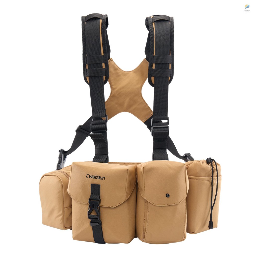 Cwatcun D104 Camera Harness Chest Pack Camera Vest Camera Bag Camera ...