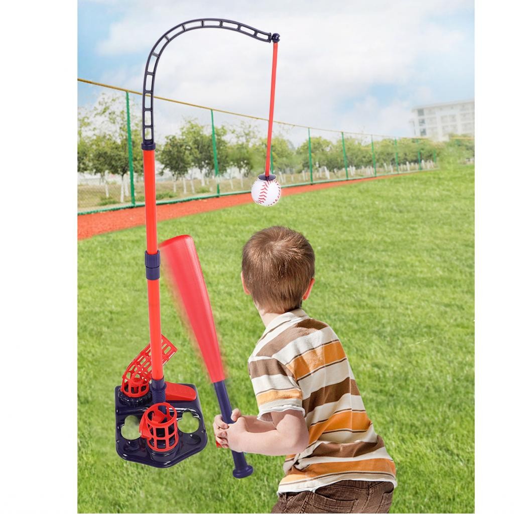 Punkstyle Kids Baseball Pitching Machine Launcher Pop Up Enhance Motor ...