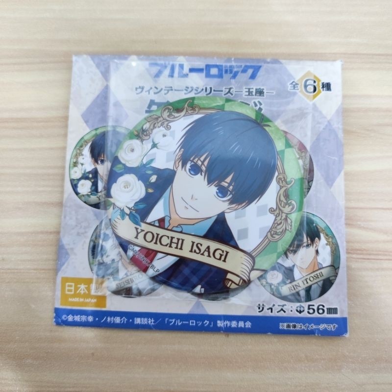 [Ready Stock/现货] Blue Lock Official Badge - Isagi Flower Series ...