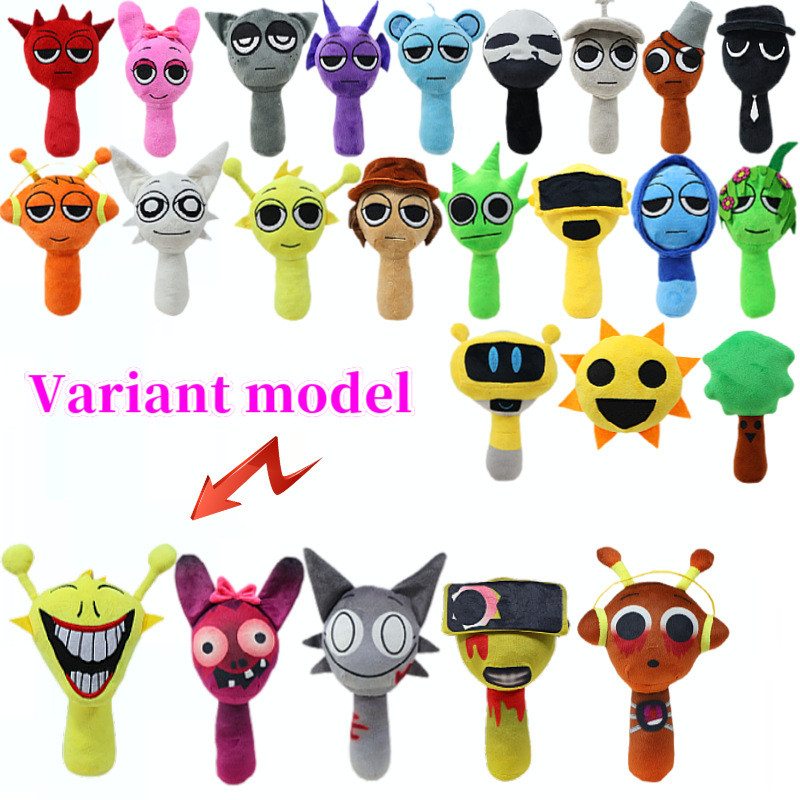 Sprunki Incredibox Series Soft Plush Toys Micro Horror Game Stuffed ...