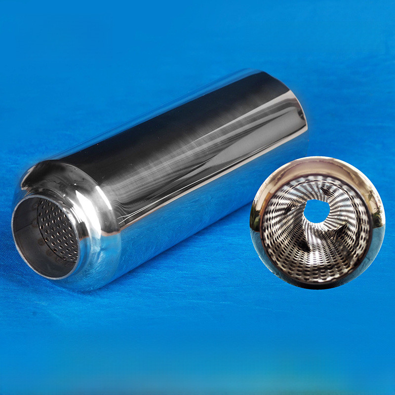 Paip ekzos drum pertengahan keluli tahan karat yang diubah suai kereta ...