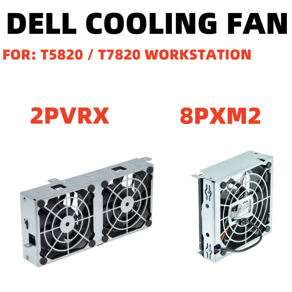 02PVRX DELL T5820 WORKSTATION FRONT DUAL FAN ASSEMBLY 2PVRX 02PVRX PCI ...