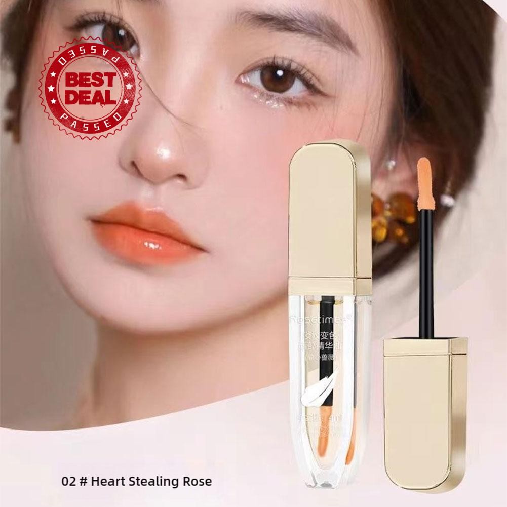 Color Changing Lip Oil Transparent Jelly Mirror Lip Lip Gloss Clear ...