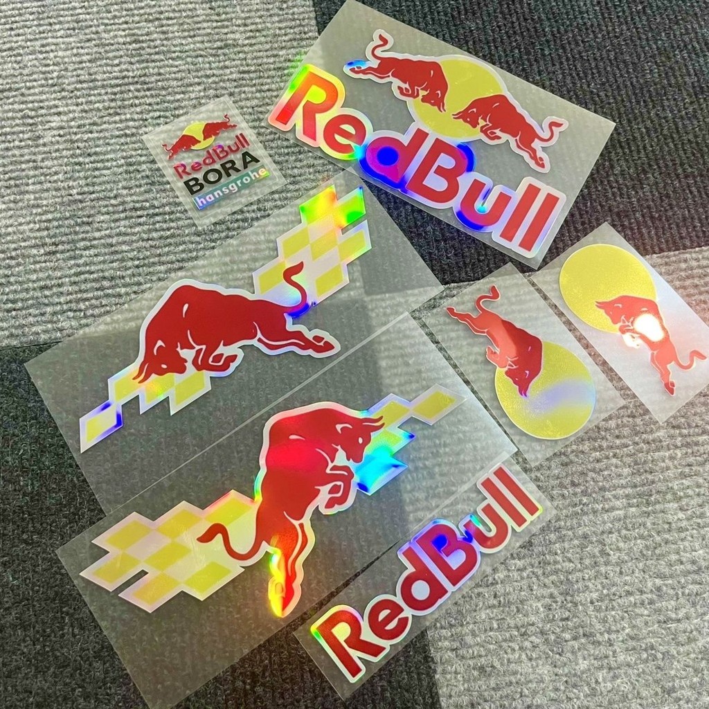 Red BULL RED BULL BORA SL8 Sticker Road Bike Bicycle Peripheral ...
