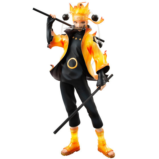 Naruto Shippuden Uzumaki Naruto Six Paths Sage Mode Figure Model ...