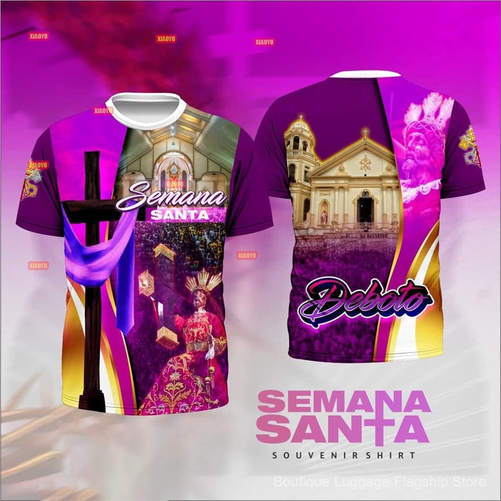 [FREE CUSTOME] Fully sublimated 3D print TSHIRT nazareno 2025 debosyon ...