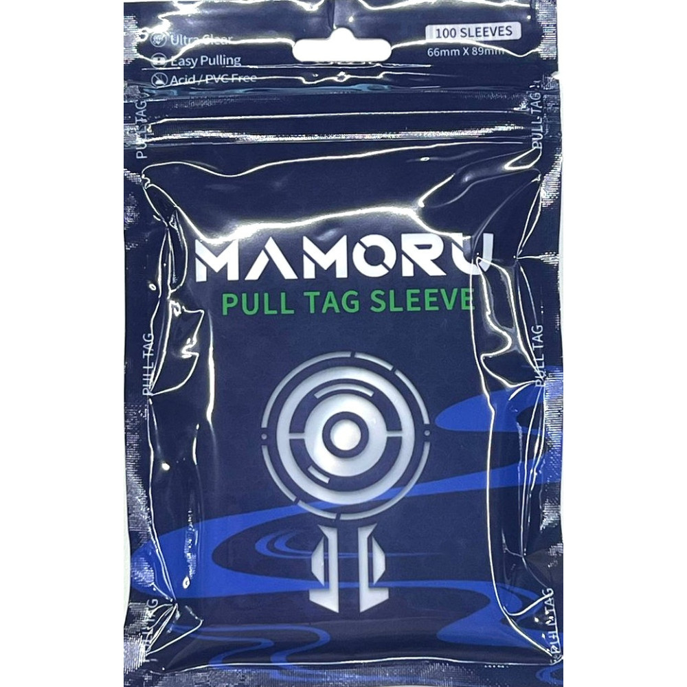 Mamoru Pull Tag Inner Sleeves Standard Size 100pcs 66x89mm | Shopee ...
