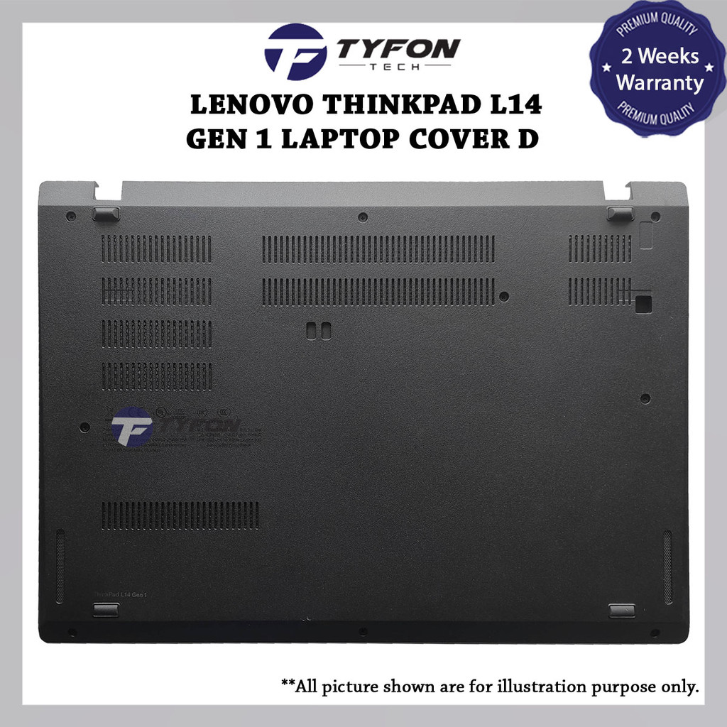 Lenovo Thinkpad L14 Gen 1 Laptop Base Bottom Cover Case Cover D ...