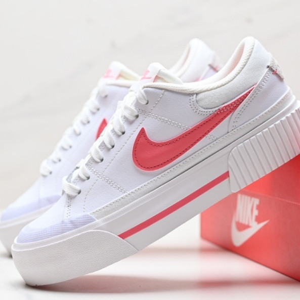 Siri Siri Produk Preppy Court Legacy Kasut Sneakers Putih Sukan Kasual ...