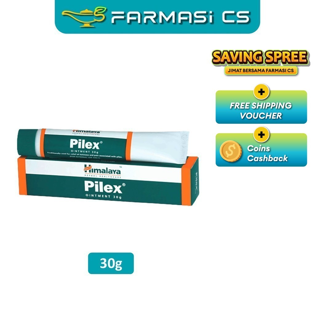 Himalaya Pilex Ointment 30g EXP:10/2026 [ Farmasi CS ] | Shopee Malaysia