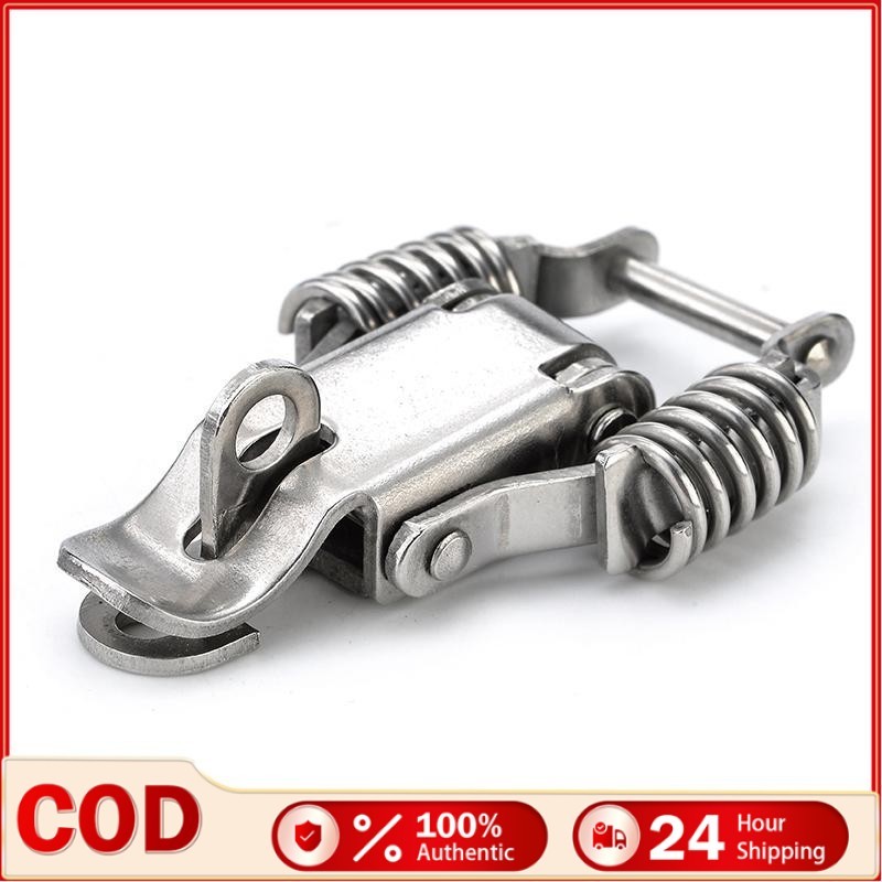 Stainless Steel Toggle Latch Hasp Cabinet Boxes Spring Loaded Latch ...