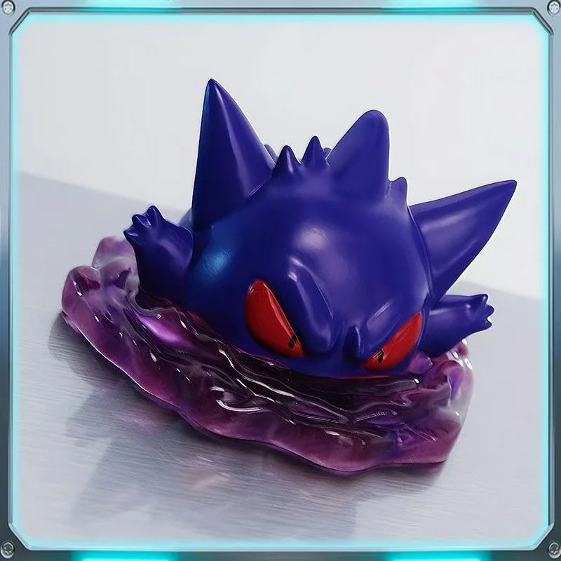 Pokemon Gengar Action Figure Refrigerator Magnet Model Desktop Ornament ...