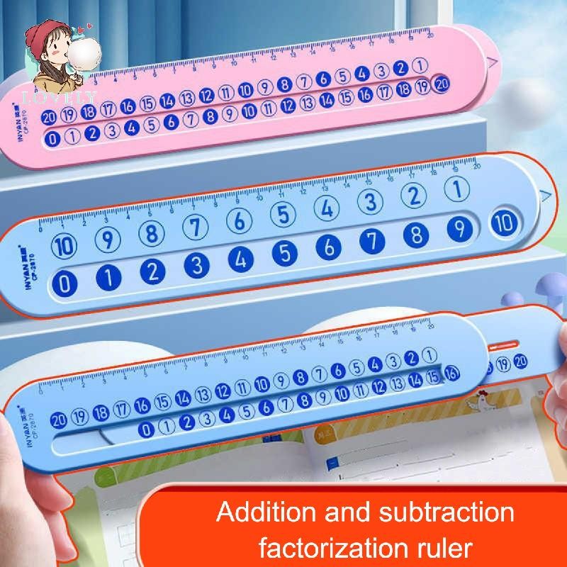 Digital Decomposition Ruler Auxiliary Tool Early Learners Use Plastic ...