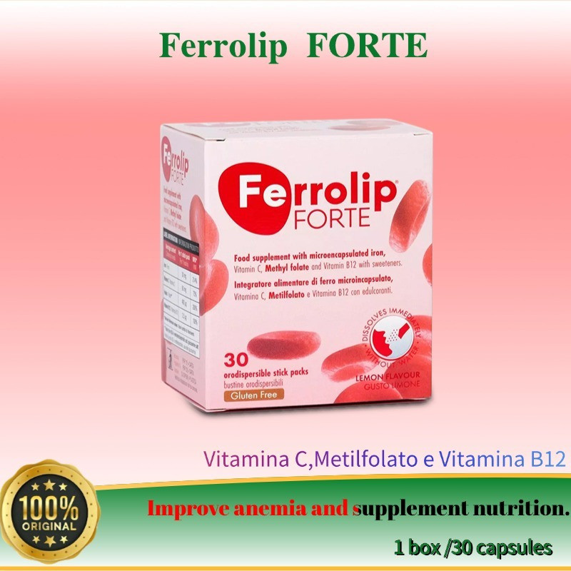 Spot Goods Buy 2 Get 1 Free Ferrolip FORTE Iron Supplement Compound ...