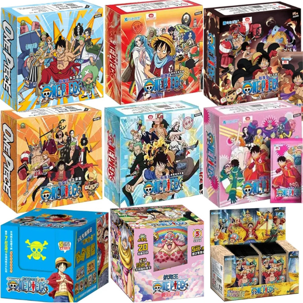 New One Piece Card Straw Hat Pirate Luffy Zoro Nami Classic Anime ...