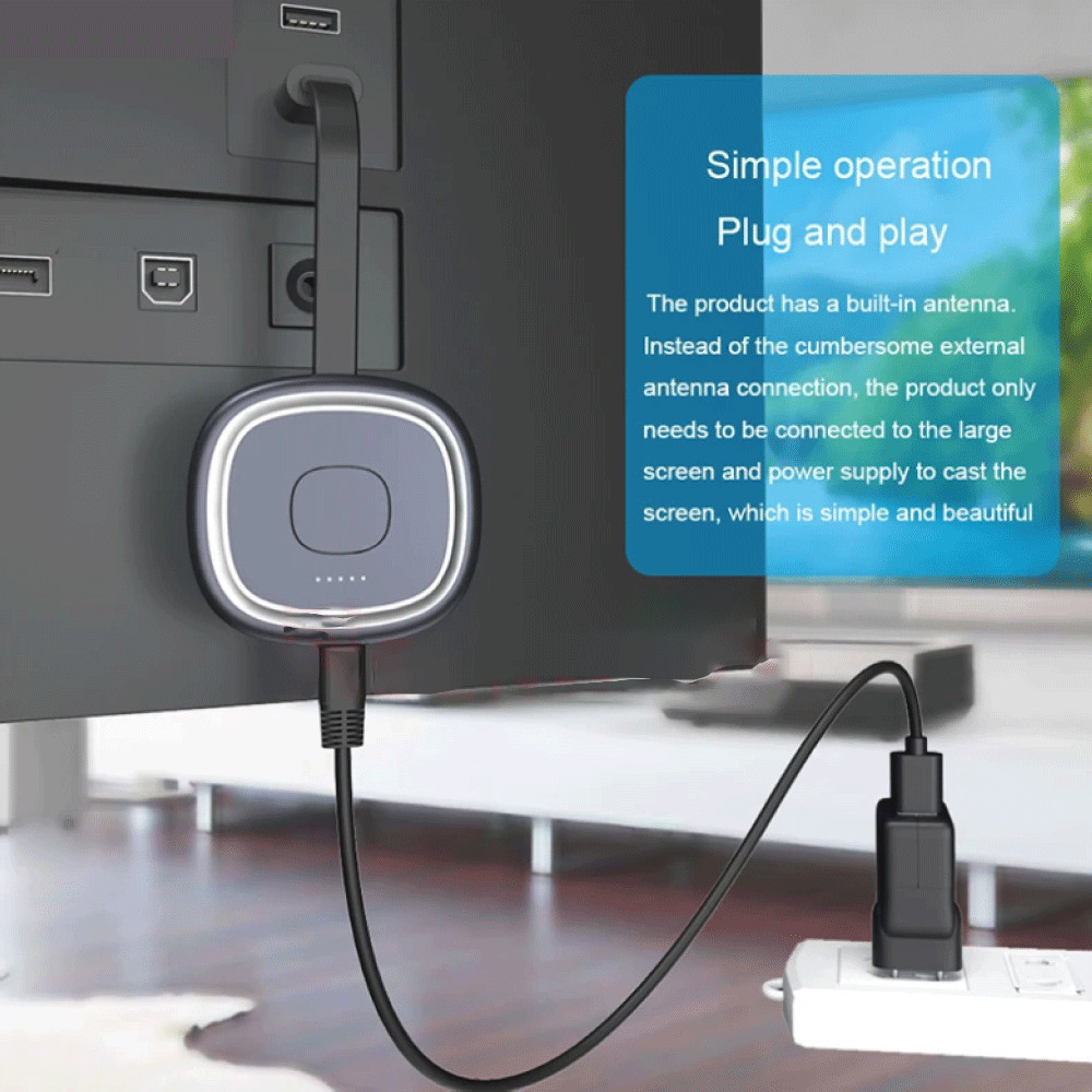 Mirascreen HDMI Wireless Transmitter Screen Mirroring 2.4G 1080p - G20 ...