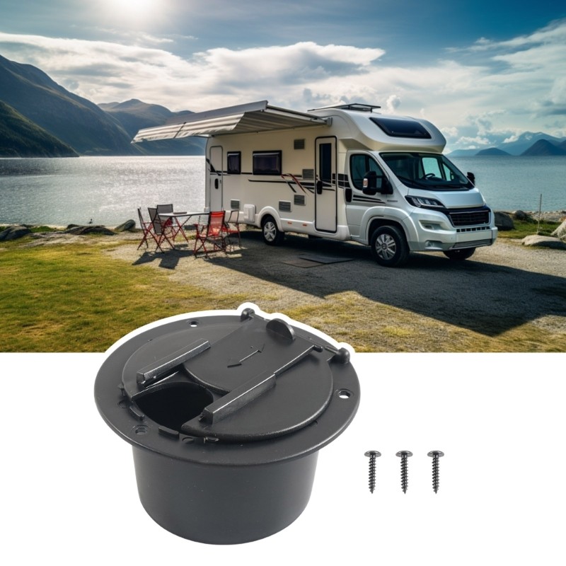 W* Circular Motorhome Electrical Wire Hatches Waterproof Electrical ...