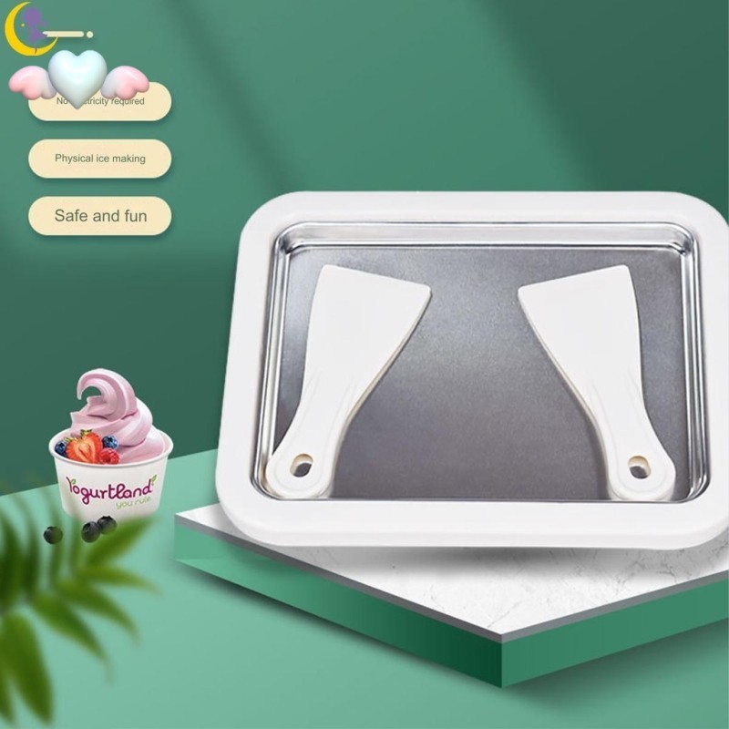 Children's ice cream machine roll ice cream machine, 2 scoops, homemade ...