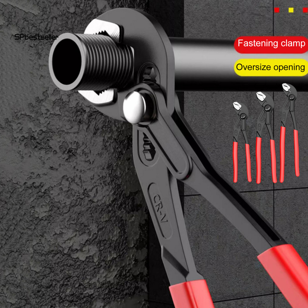 Sp Water Pump Pliers Fastener Gripping Tool High Hardness Adjustable V ...