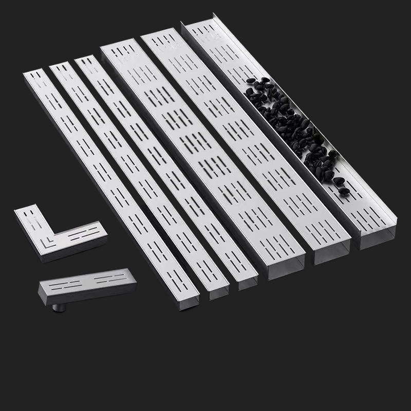 Balcony Drainage Gutter 304 outdoor balcony kitchen U-shaped groove ...