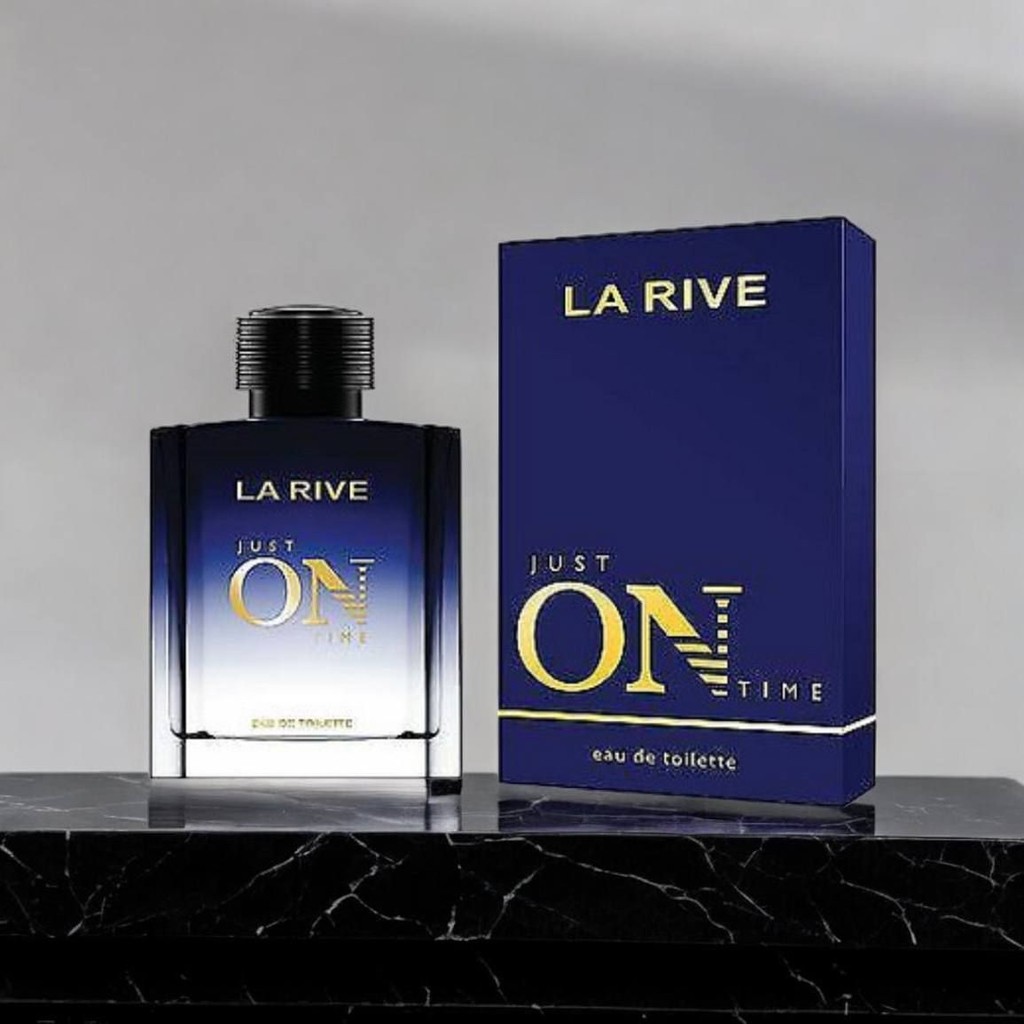 Larive Just On Time EDT 100ML For Men | Shopee Malaysia