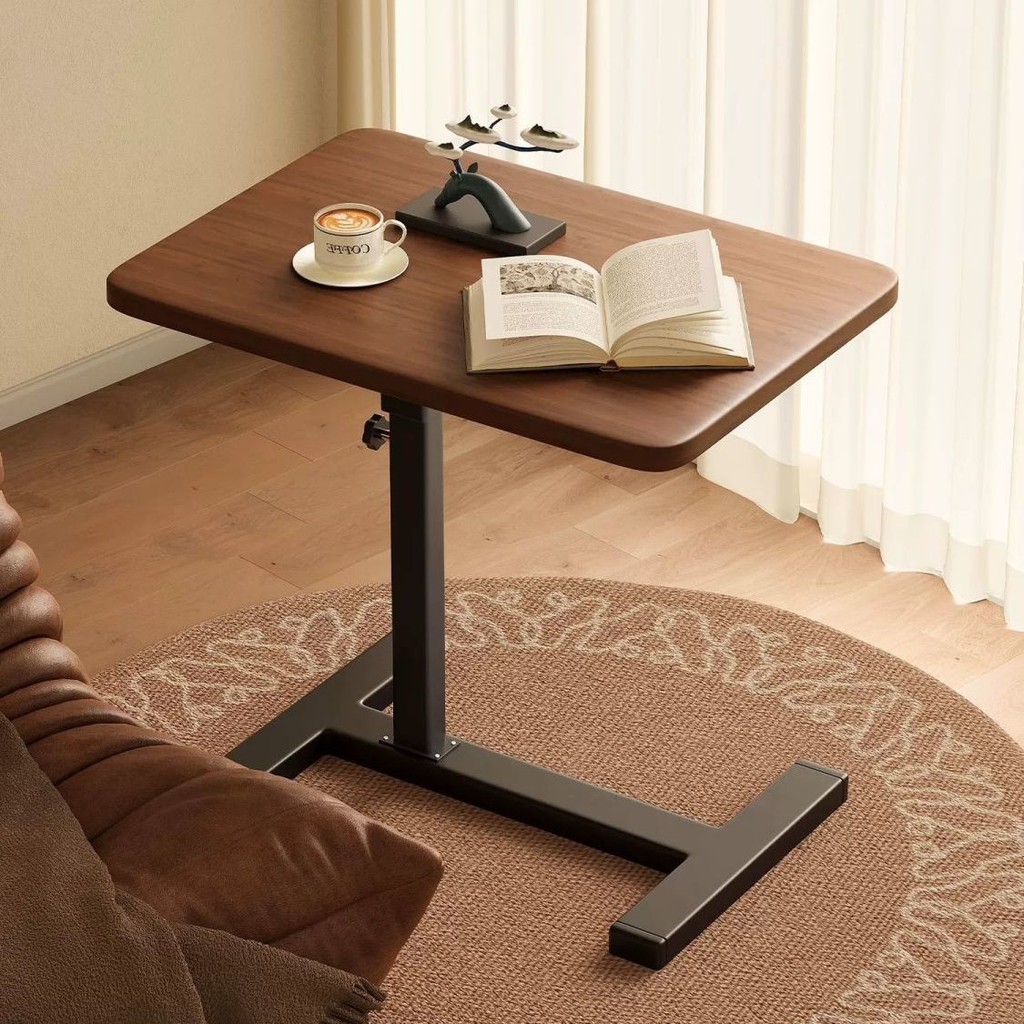 Movable Invisible Wheel Liftable Computer Desk Bedside Table Home ...