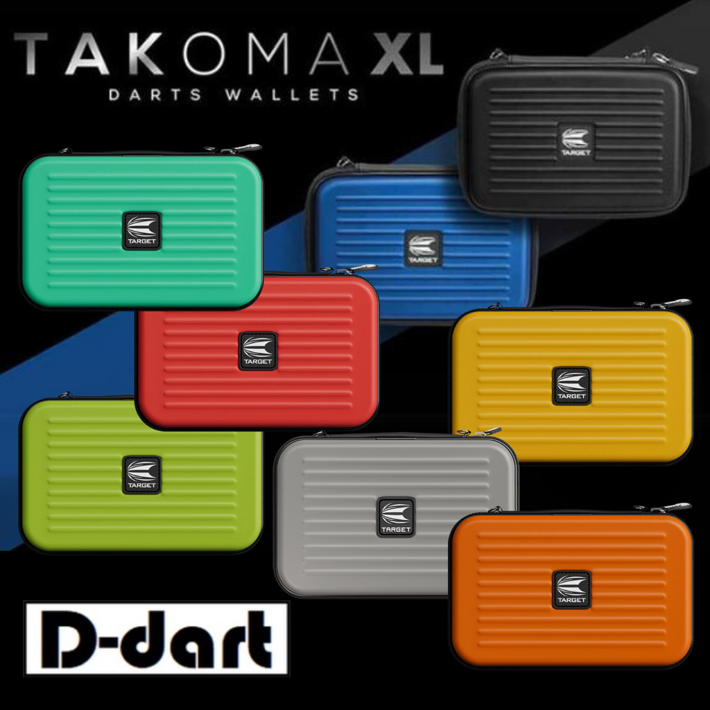 TARGET DART CASE - TAKOMA XL DARTS CASE STRONG PROTECTION DART BAG ...