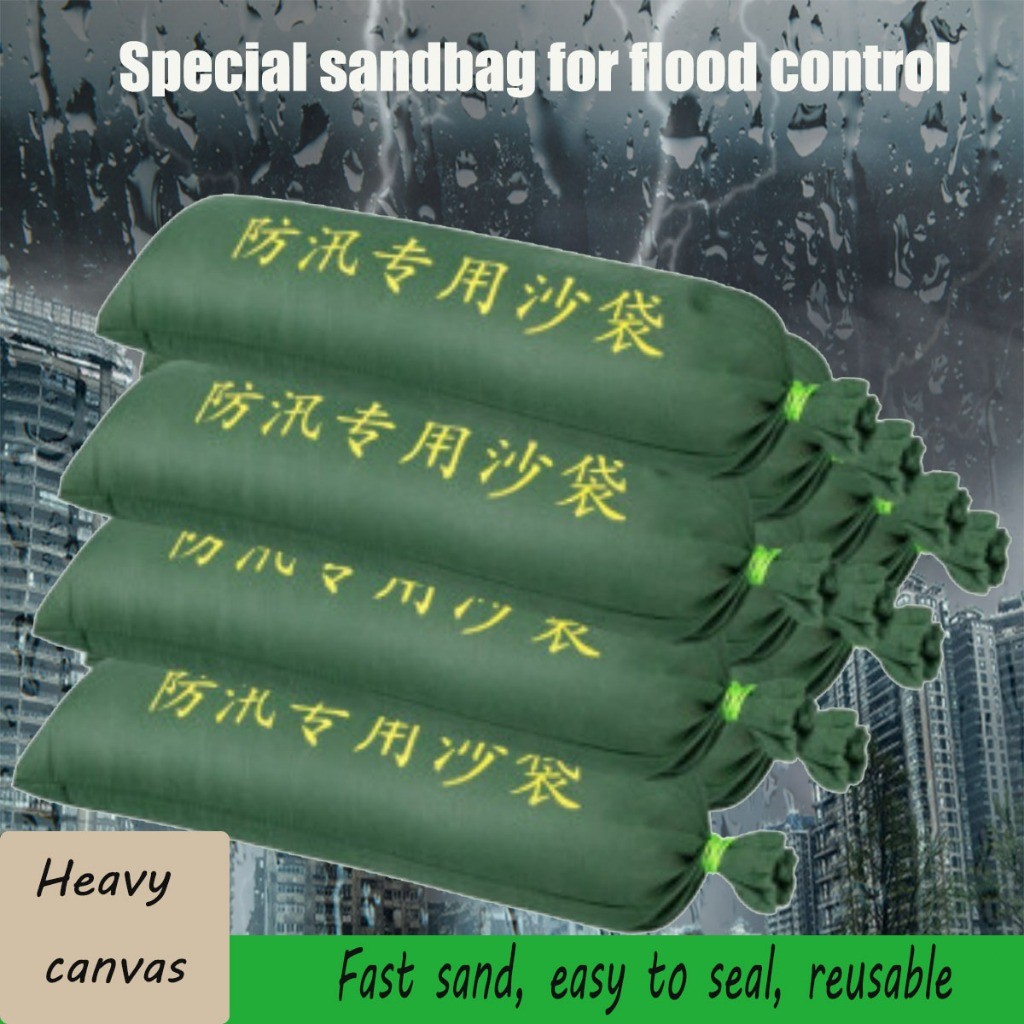 Flood Barrier/Flood Control Sandbags/ Penghadang Banjir/Durable ...